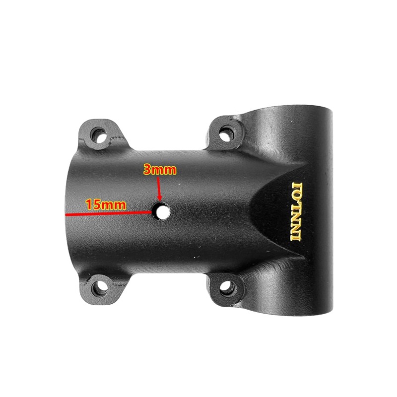 INNLOI DIY D22 to 16mm Reducing Tee joint connection Aluminum Three-way ...