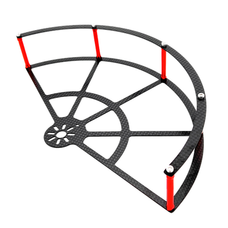 INNLOI DIY 10 inch drone propeller guard carbon fiber anti-collision ...