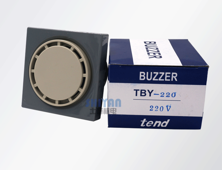正品天得tend BUZZER 埋入式蜂鳴器TBY-220 220V TBY-24D DC24V