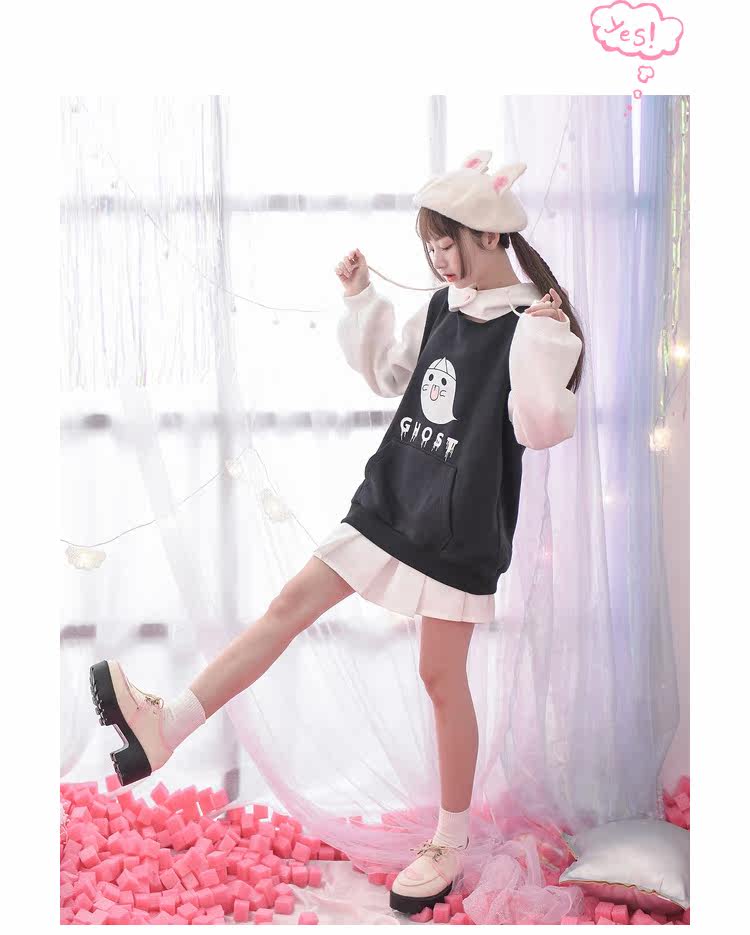 Áo hình con ma Ghost - sakurafashion.vn