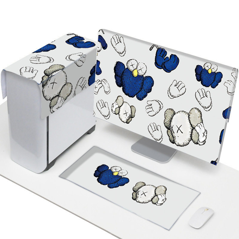 Computer dust cover desktop display cover cloth cute cloth cover cover ...