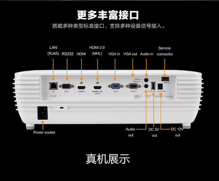 宏基H7850/H7860/V9800/P6500/P6200/P6200s高清投影机-找商网