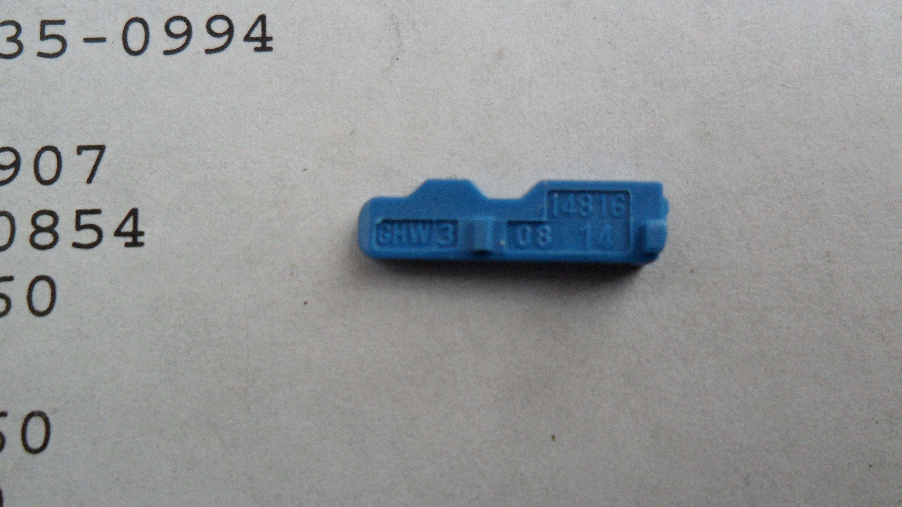 Lear 14816 660 636 (14816 660 636) Lock clip blue(with 18286000002