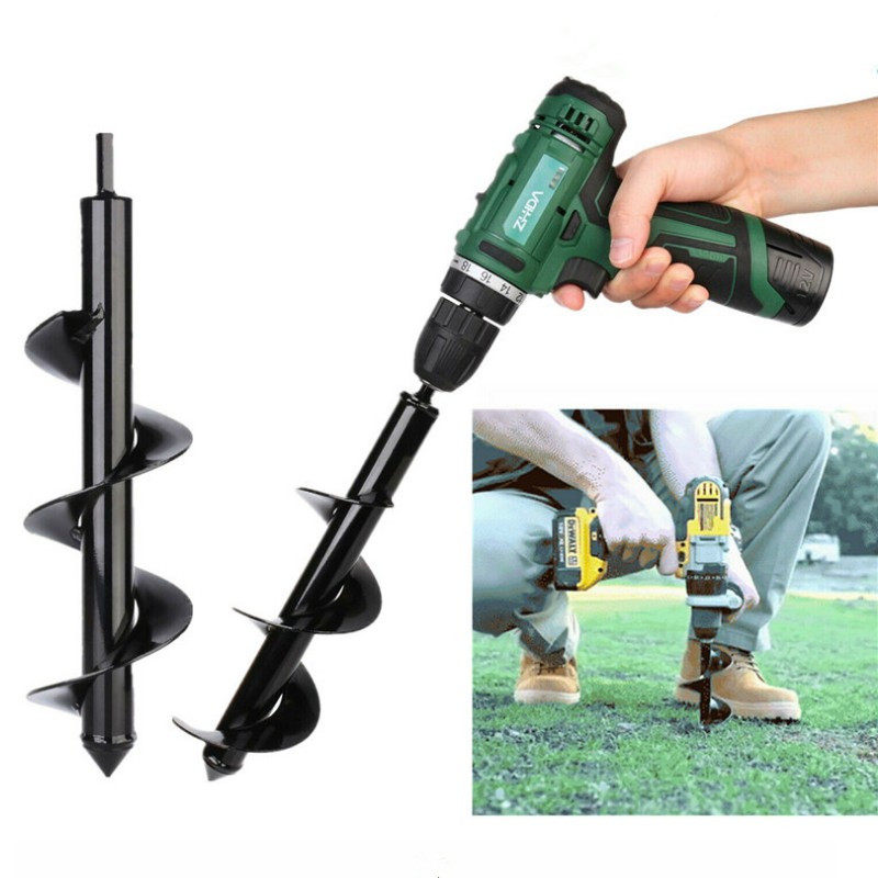 [USD 7.76] Hand drill electric charging electric drill dig pits to ...