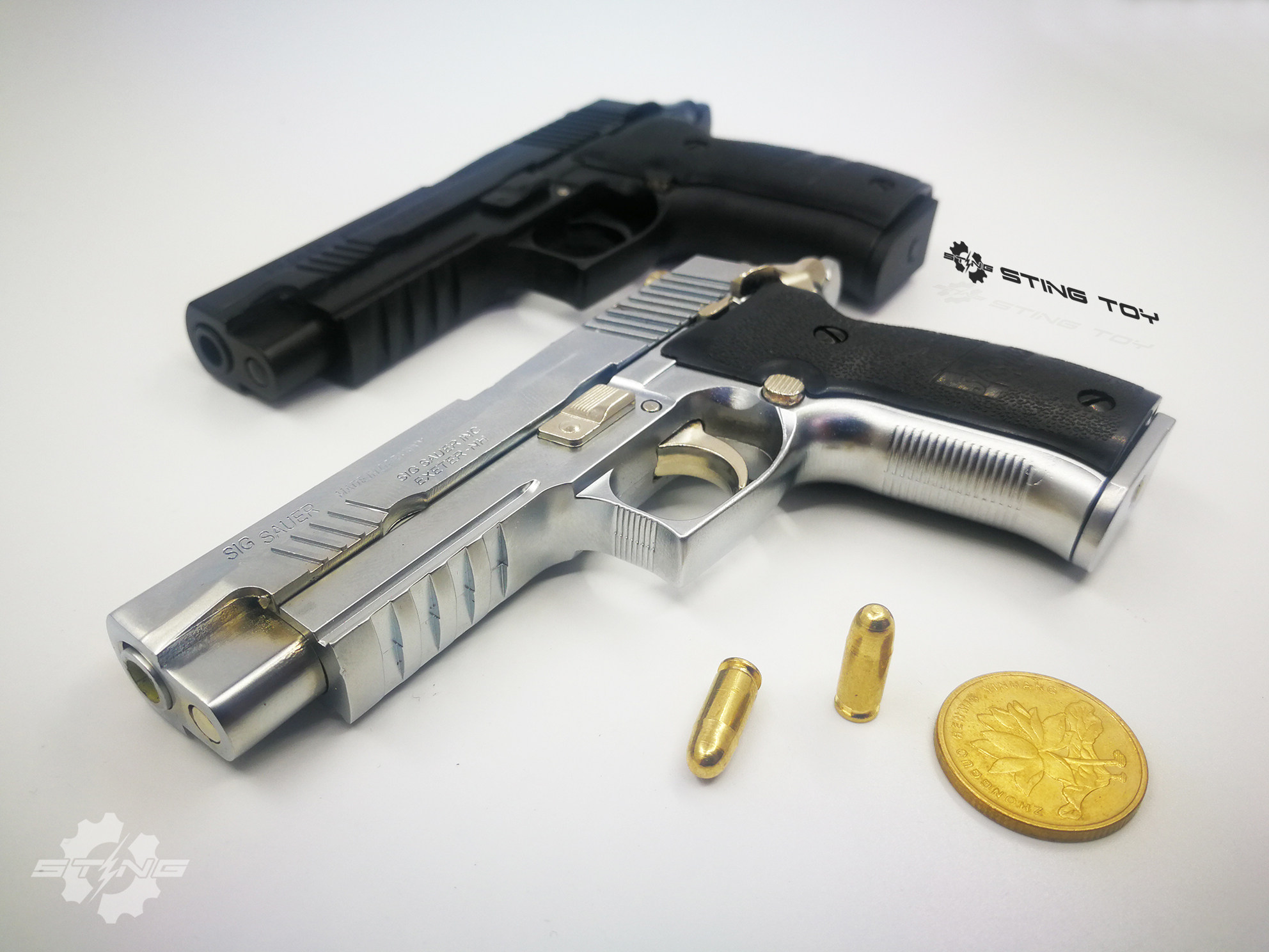 Alloy Empire NEW1:2.05 SIG P226 X5 fully disassembled shell-throwing ...