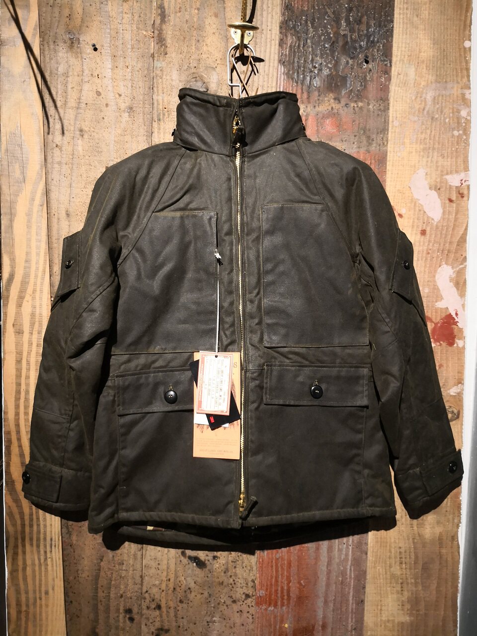 FREEWHEELERS FOREST SERVICE JACKET OIL WAX JACKET MADE IN HANGZHOU ...