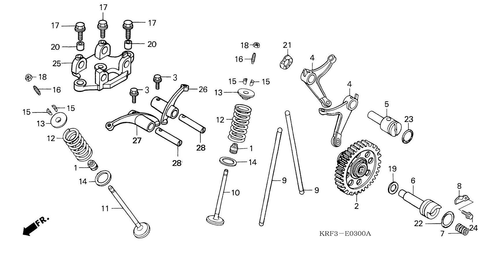 Wuyang honda gold cg cam axle, the secret weapon that improves your car ...