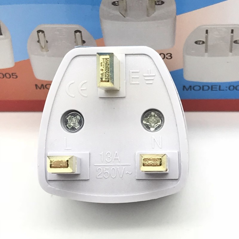 [USD 5.34] Hong Kong version of the British standard conversion plug ...