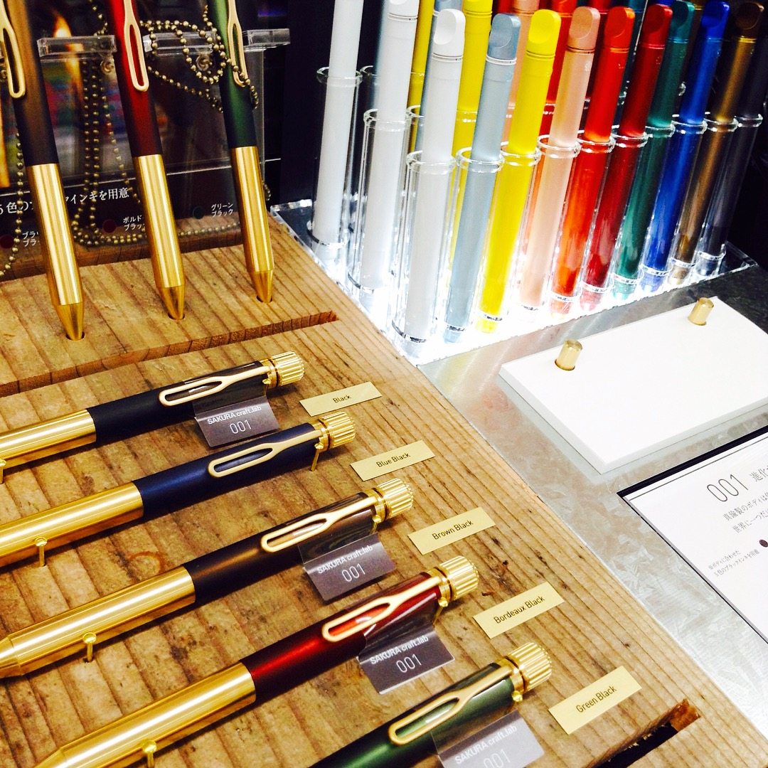 現貨速發 日本櫻花SAKURA craft_lab 001中性筆 油性筆文具大賞-Taobao