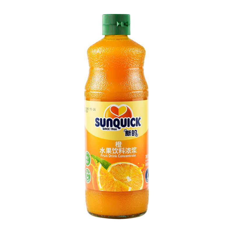 [USD 16.86] Sunquick's new orange juice 840ml orange flavored cocktail ...