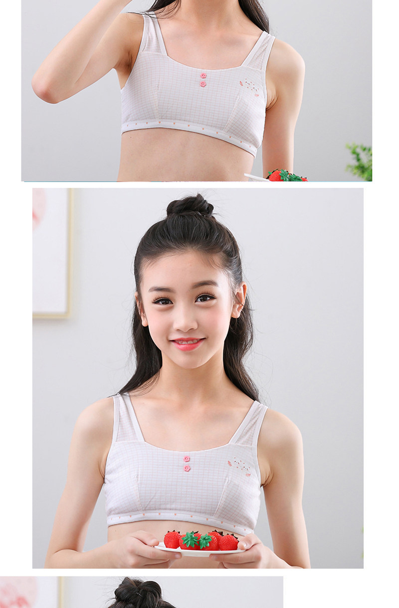 Girls' underwear development period middle school students camisole ...