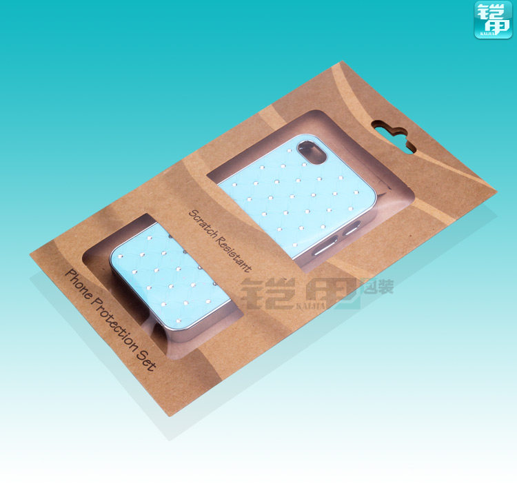 苹果手机壳牛皮纸 手机保护套包装 简单纸质款包装袋子批发KJ-159-阿里巴巴