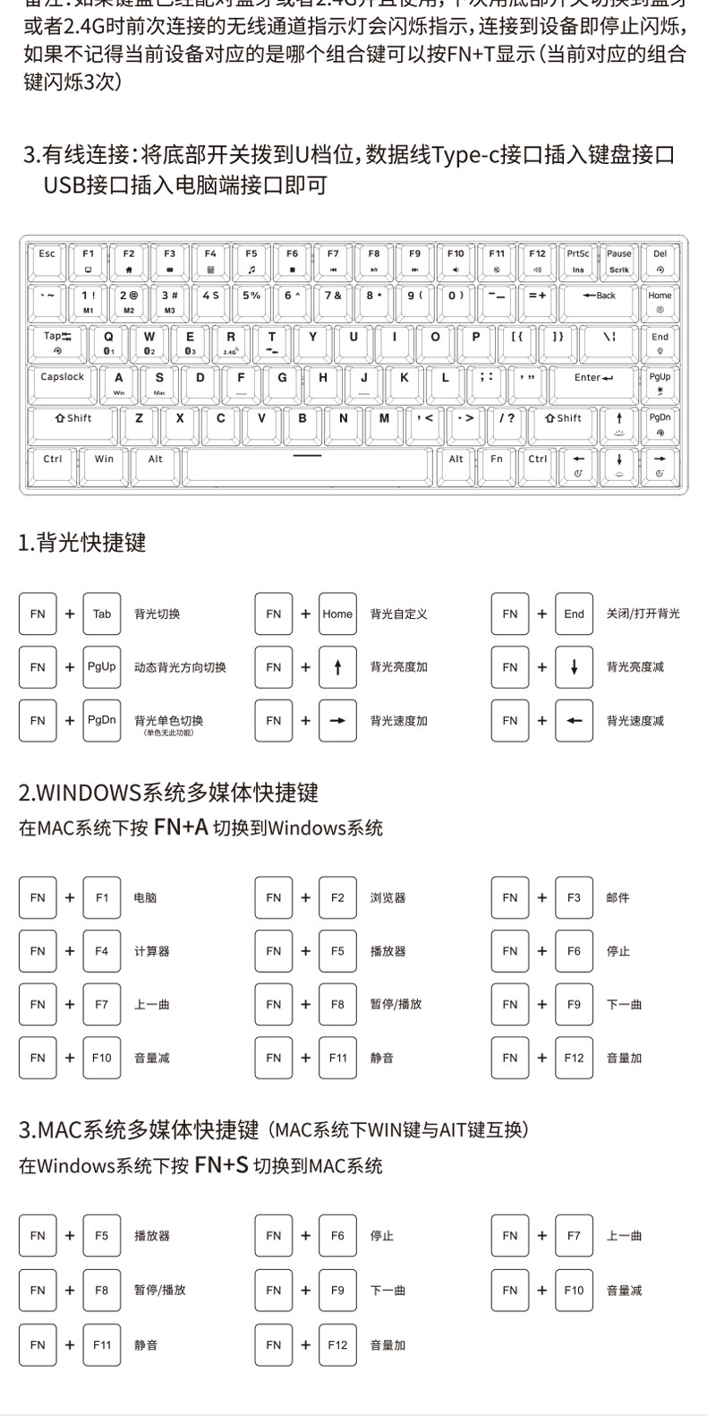 现货跨境亚马逊黑吉蛇DK84键盘机械套件RGB光蓝牙三模2.4G无/有线-阿里巴巴