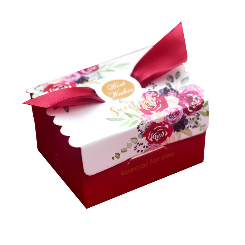 Douyin.com red candy box wedding candy box creative candy candy box ...