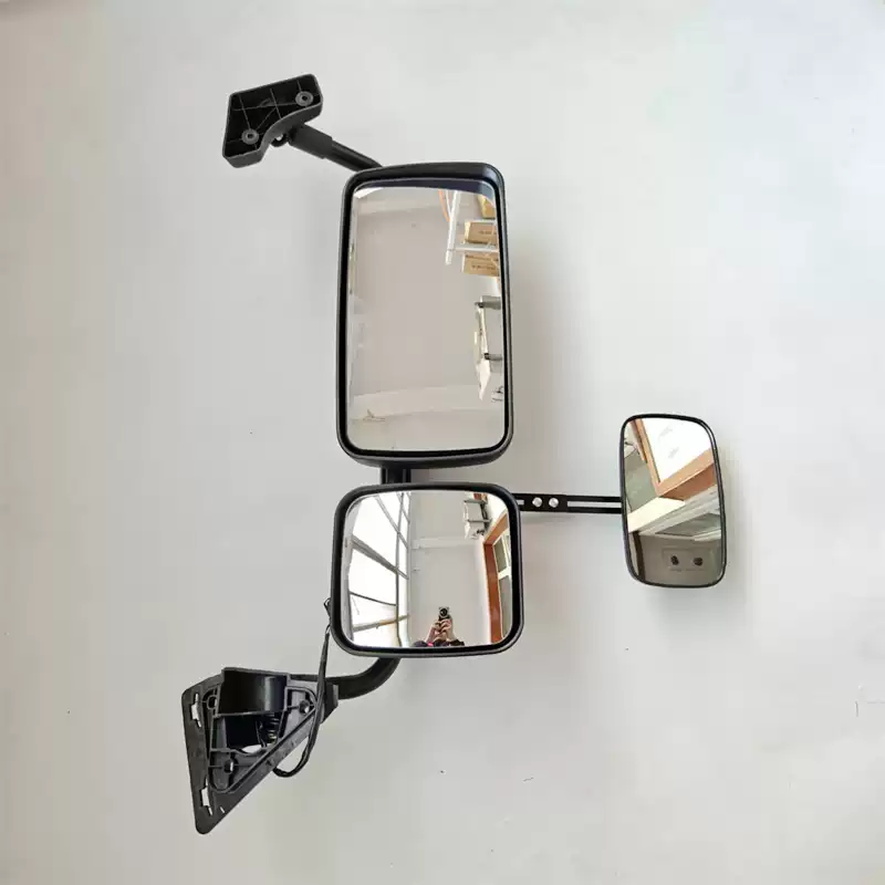 適配解放JH6 J6P J6L後視鏡後照鏡加裝廣角盲區輔助轉彎後視鏡頭