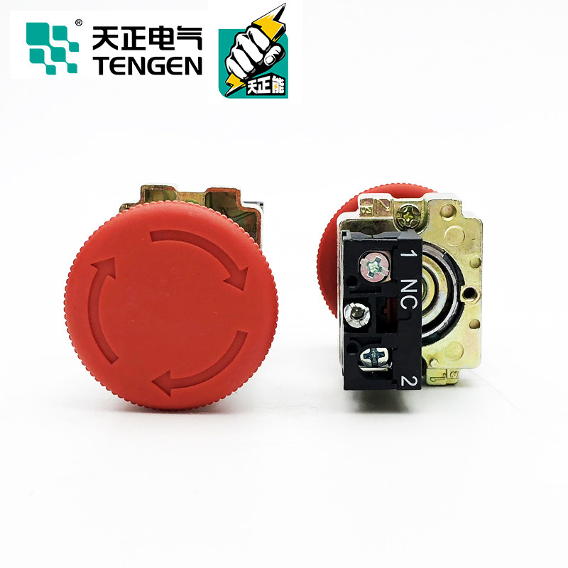 TENGEN天正 LAY5-BS542金属急停开关按钮旋钮一常闭545 NP2 BE102是什么？它有什么作用？-开关按钮零件-淘宝好物网