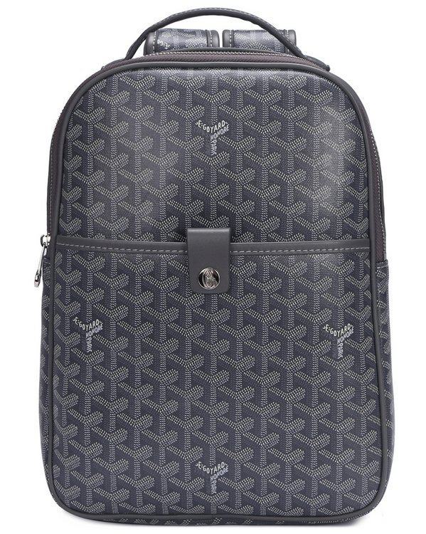 2020 new leather goya backpack travel backpack goyard student bag ...