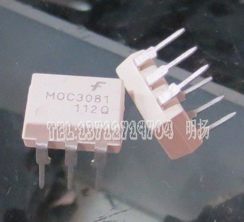 光耦光电耦合,MOC3063 全新原装进口仙童可控硅触发过零检测
