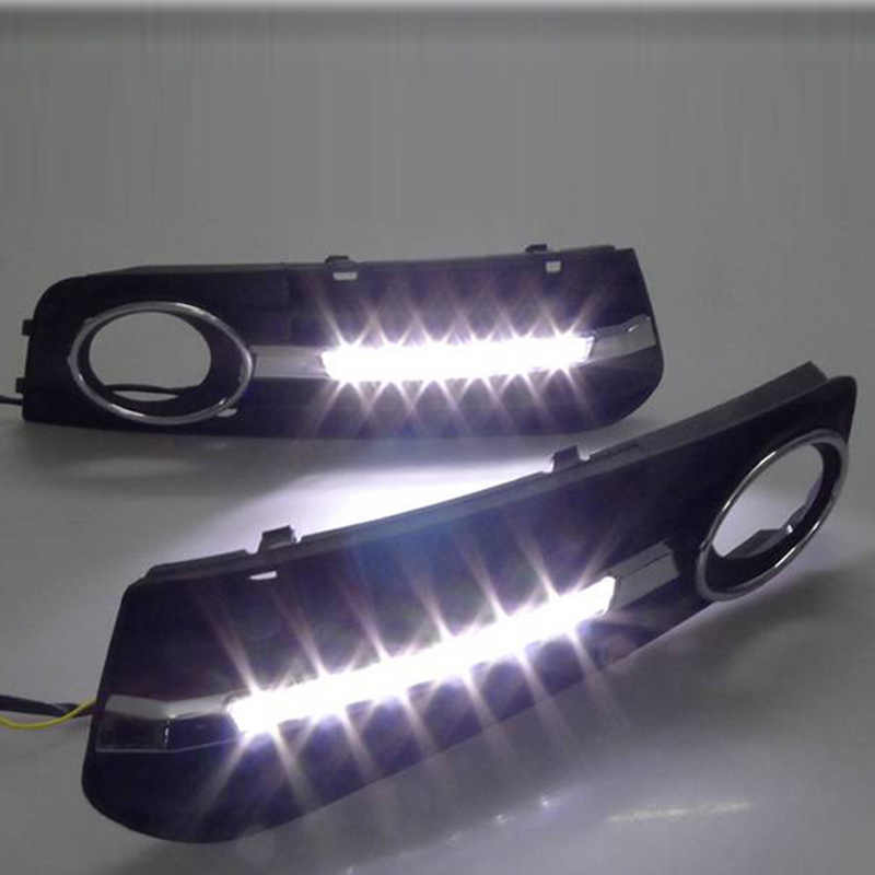 09-12款奥迪A4L日行灯改装神器！点亮你的个性车标，回头率爆表！-雾灯-淘宝好物网