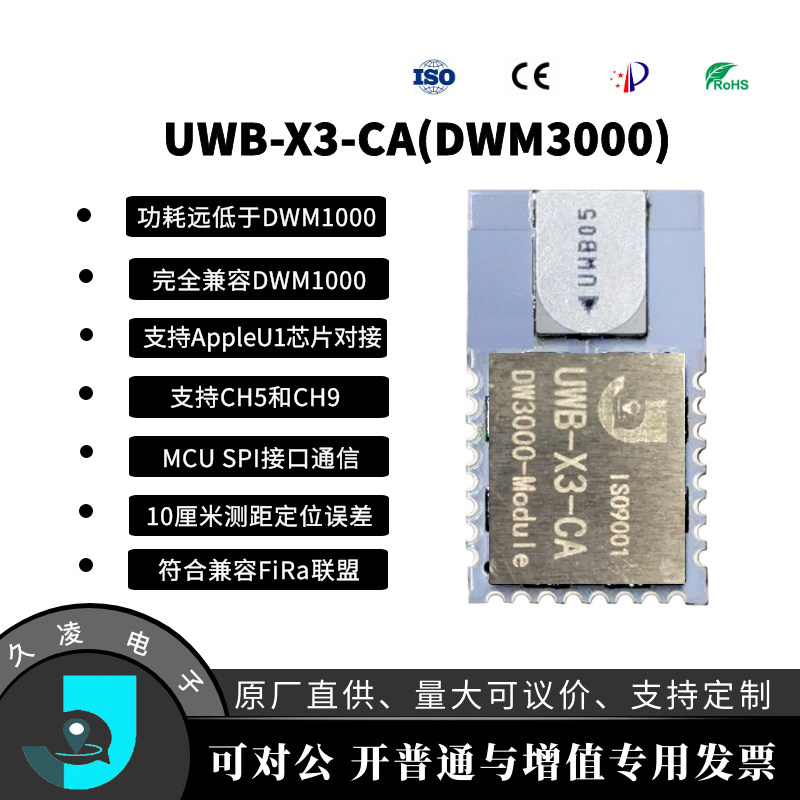 DW3000 Qorvo DECAWAVE DWM3000 TR1 UWB 模塊功耗優於 DW1000