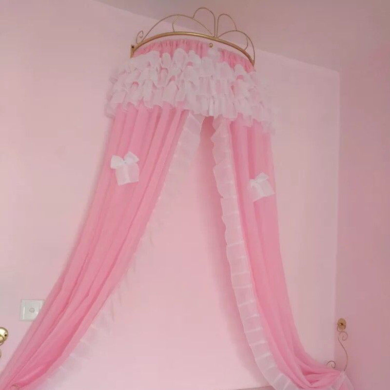 [USD 21.02] European-style bed veil single double track Princess bed ...