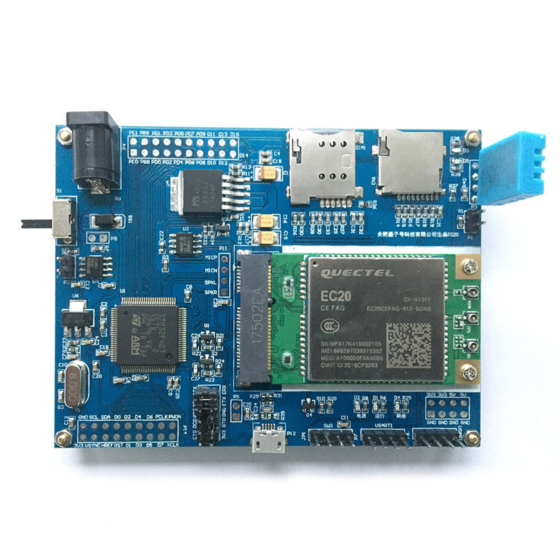 STM32F407 development board EC20 module 4G module ONENET Internet of ...