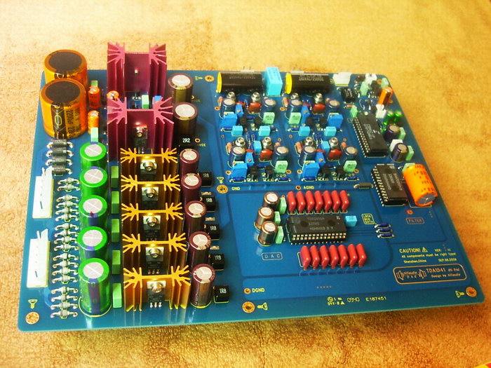 Купить PCB плата tda1541解码 pcb 分立版(iv/lpf)空板 в интернет-магазине с ...