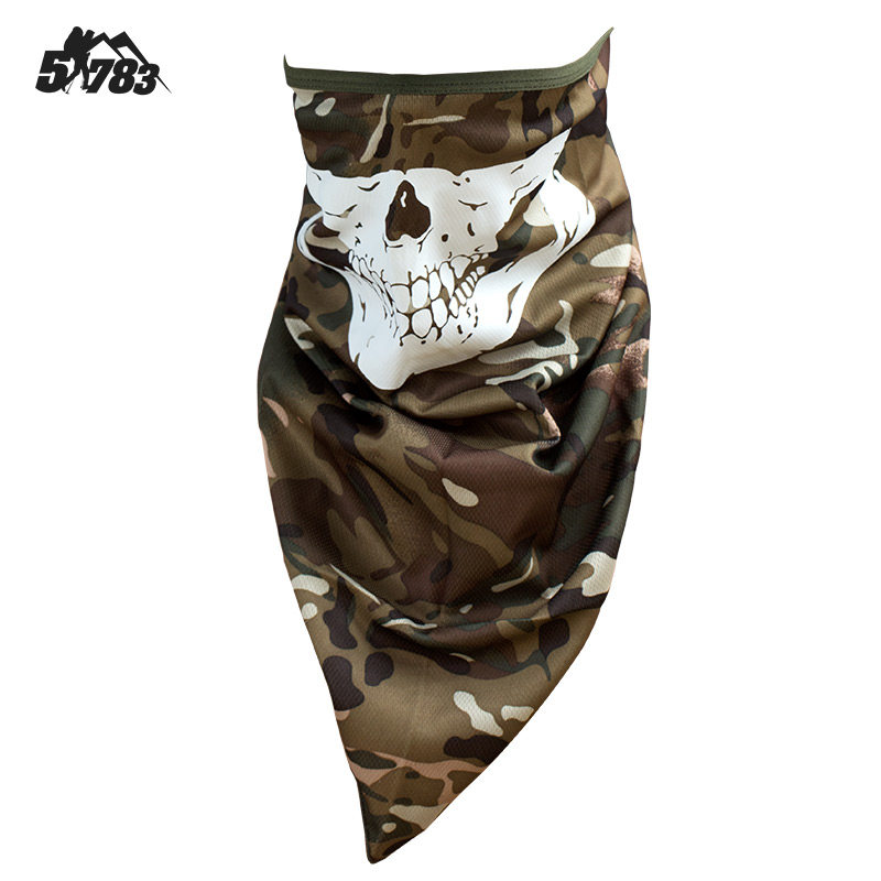 Outdoor commando tactics face mask field 骷髅 horror scary real person cs ...