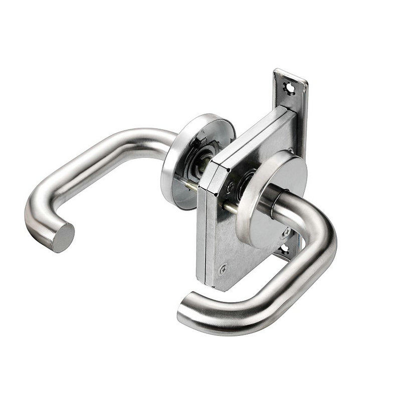 [USD 7.11] Stainless Steel Fire Door Handle Round Tube Safety Channel ...