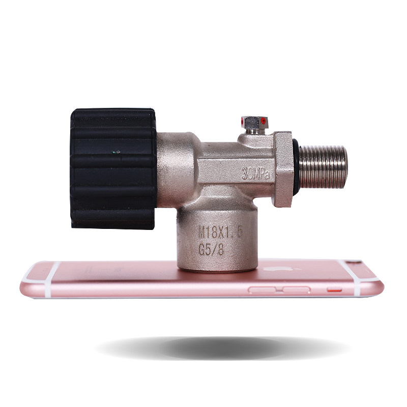 [USD 43.71] High-pressure gas cylinder head valve air ⁇ inhaler bottle ...