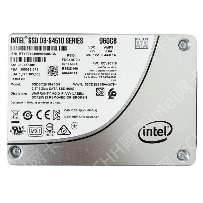 Intel S3500/S3510 480G MLC SATA3.0：企业级固态硬盘，速度与稳定的完美结合🚀-固态硬盘-淘宝百科网