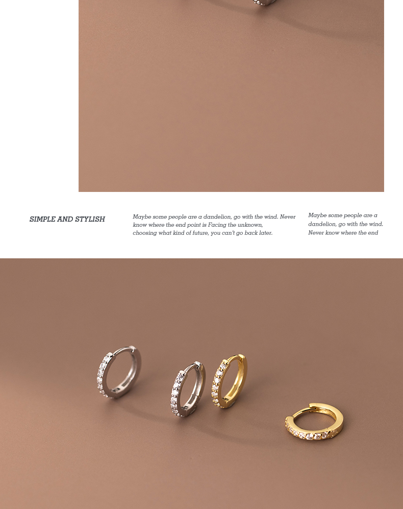s925银圆环个性耳扣韩版气质小清新镶钻排钻耳饰品M00398-阿里巴巴