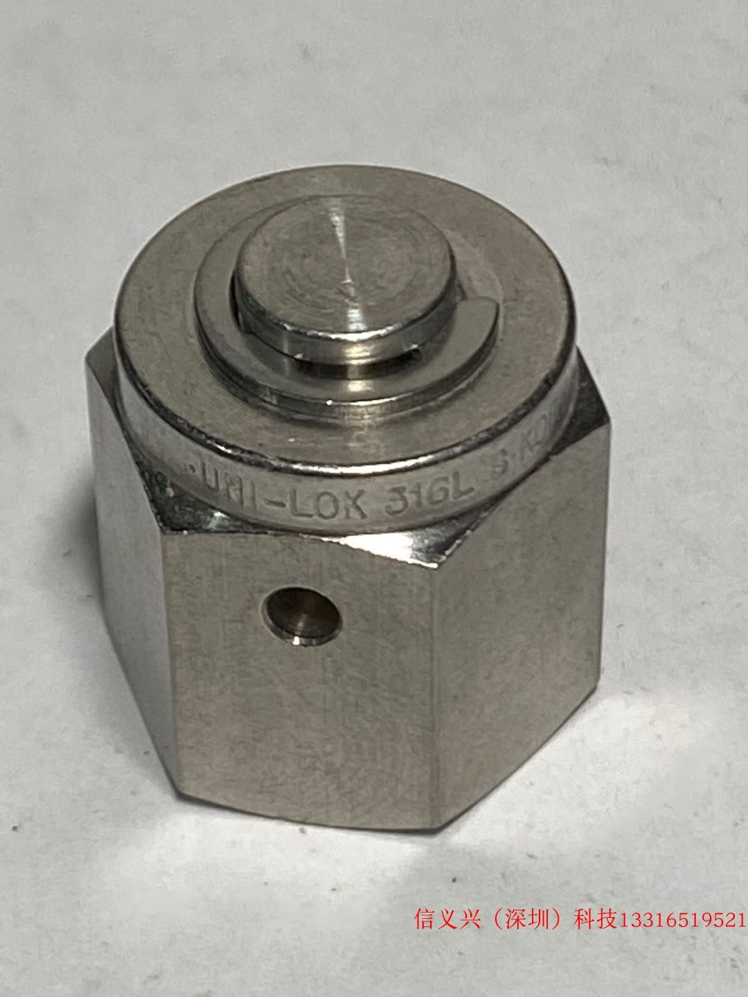 韓國製UNI-LOK 1/4VCR不鏽鋼堵頭 工業級1/4T配件 五金工具