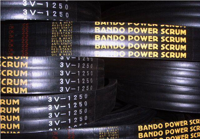 BANDO POWER SCRUM 3V-1250 3V-1320 3V-1400 BANDO UNION GROUP NARROW V V BELT