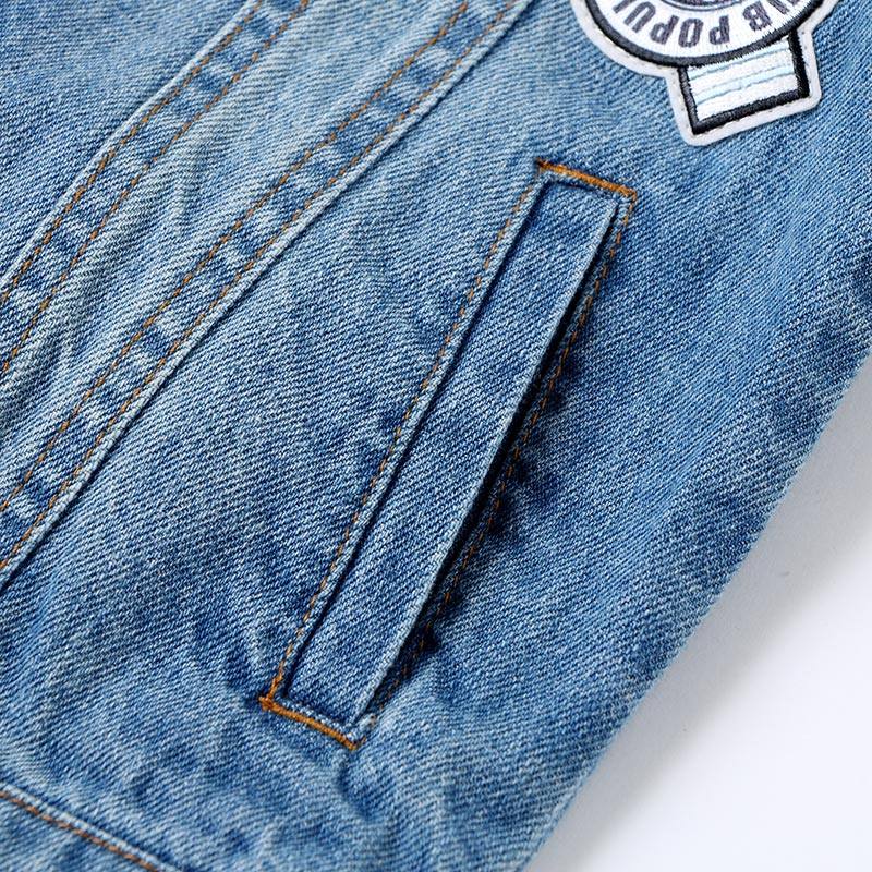 Annil Children's clothing Boys denim jacket spring and autumn models in ...