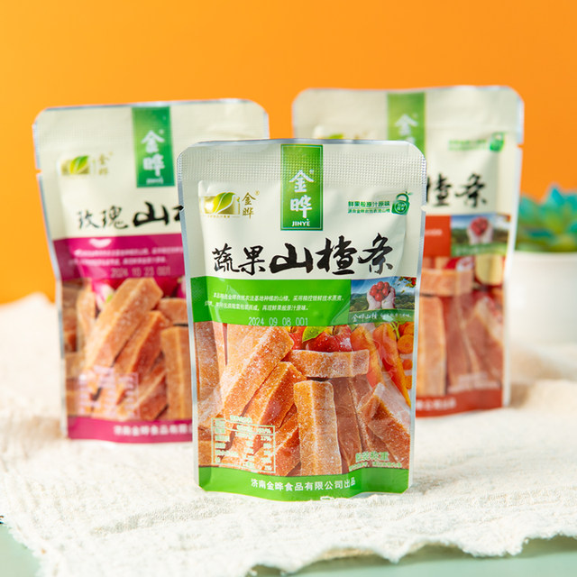 Jinye Original Rose Fruit, Vegetable and Hawthorn Sticks Sour and Sweet ...