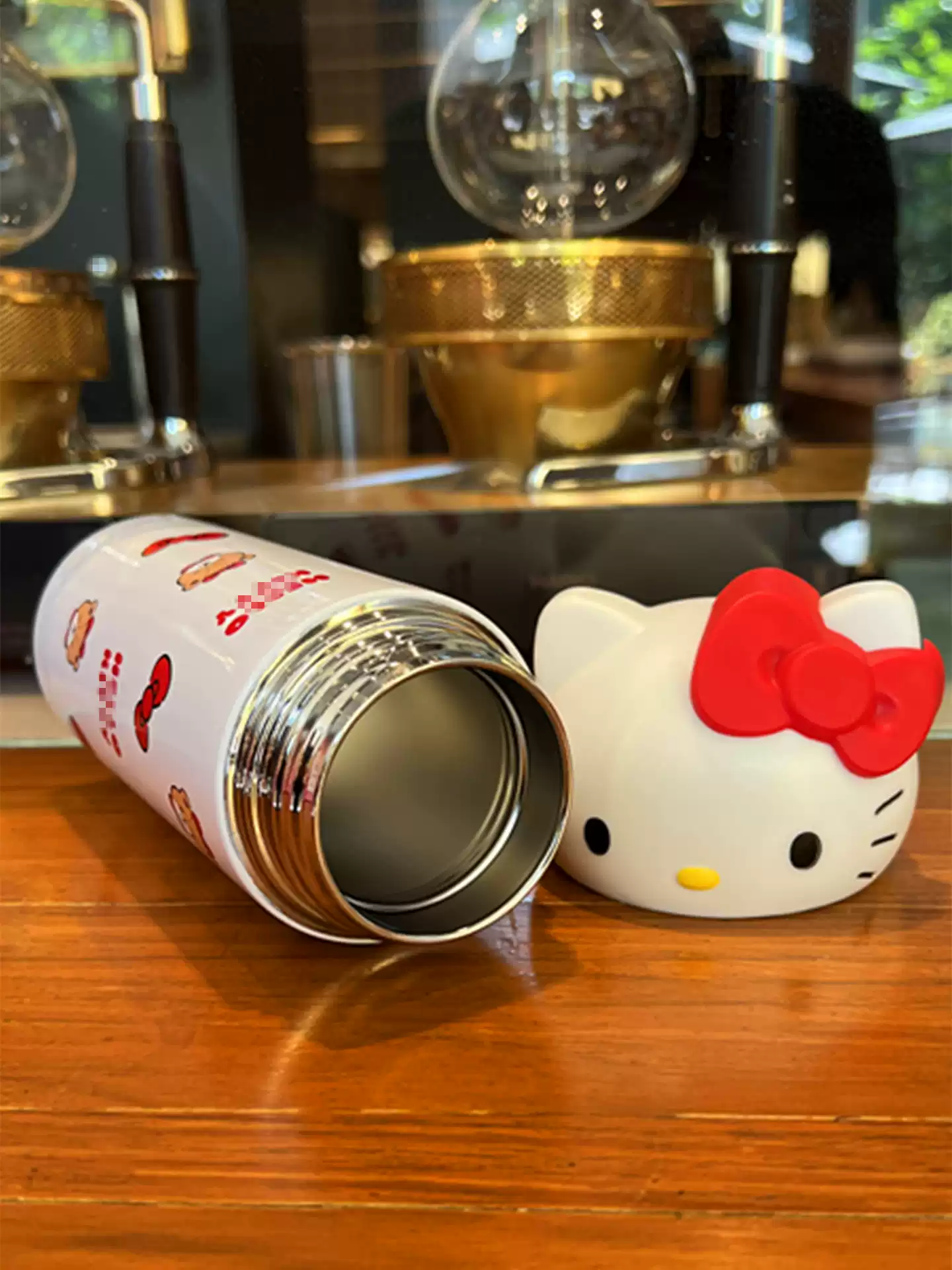 现货日式Kitty保温杯女生日礼物新款KT保温保冷可爱水杯360ml