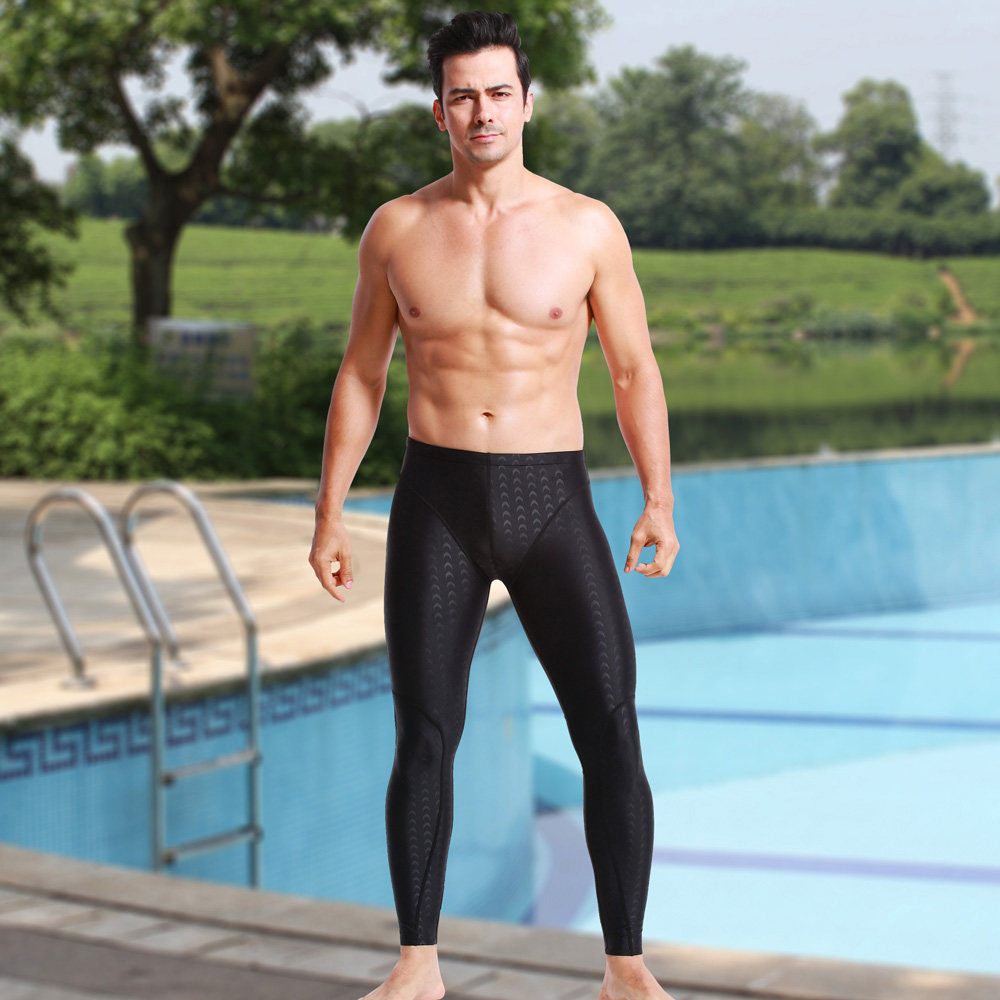 Buy Flying Fish swimming pants swimming pants men's long legs nine ...