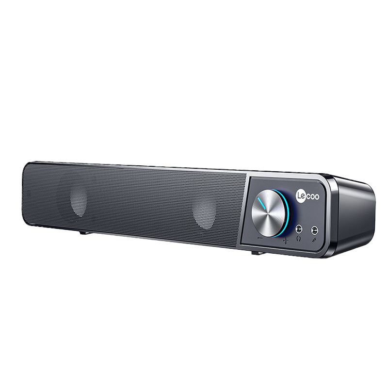 联想DS111电脑音响家用桌面有线USB台式机双喇叭笔记本长条低音炮