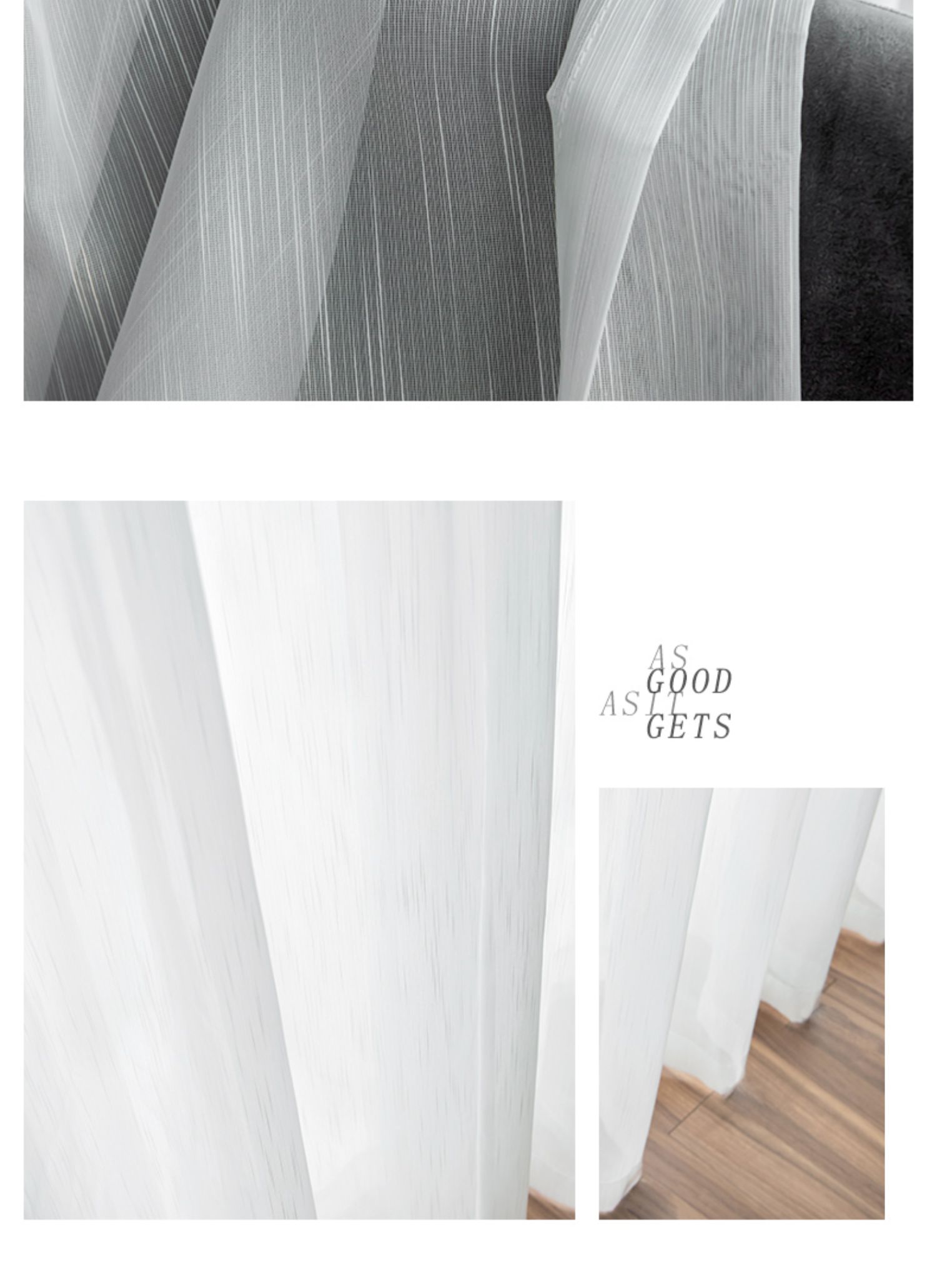 IYR7窗帘纱帘窗纱现代简约轻奢飘窗阳台客厅卧室透光白色纱帘2023-阿里巴巴