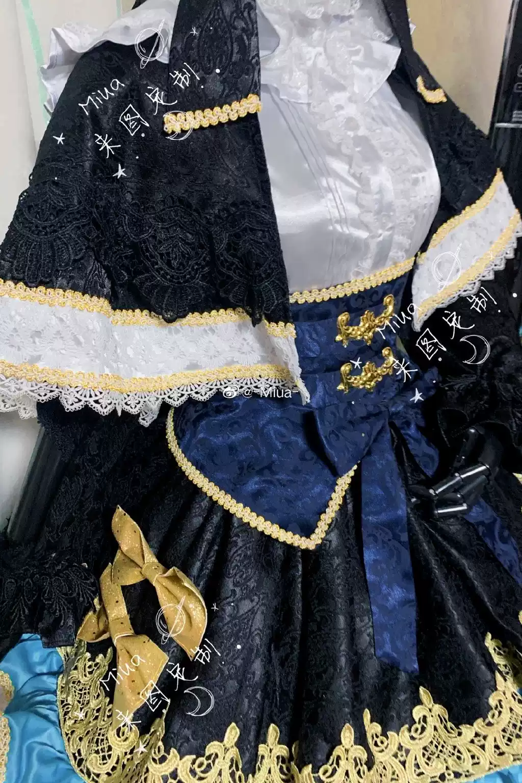 量身定制Arcaea COS服装 Grievous Lady主题COSPLAY女性装扮服装