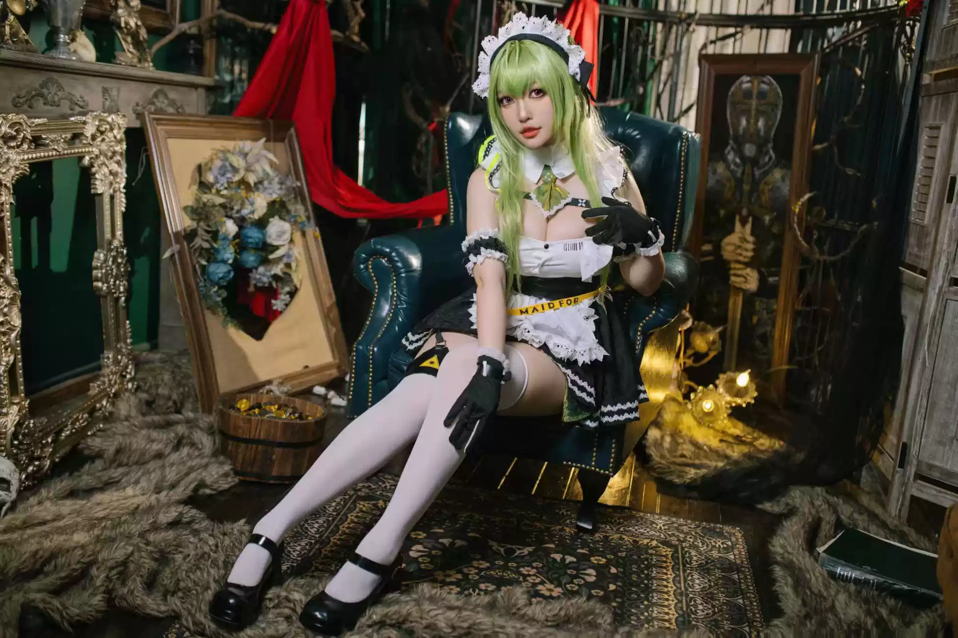 【Mimosa】cosplay服饰*Nikke*索达*soda*女仆*战斗女仆*妮姬-Taobao