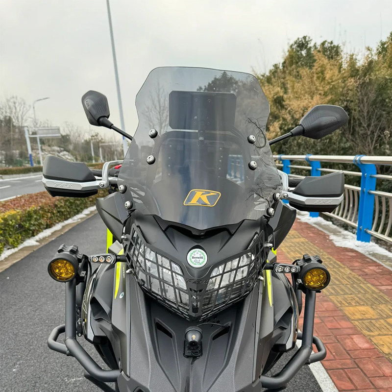 贝纳利金鹏TRK502改装升级，加高挡风TRK552前风挡502X前挡风配件，骑行更安全舒适！-摩托车前挡风-淘宝好物网