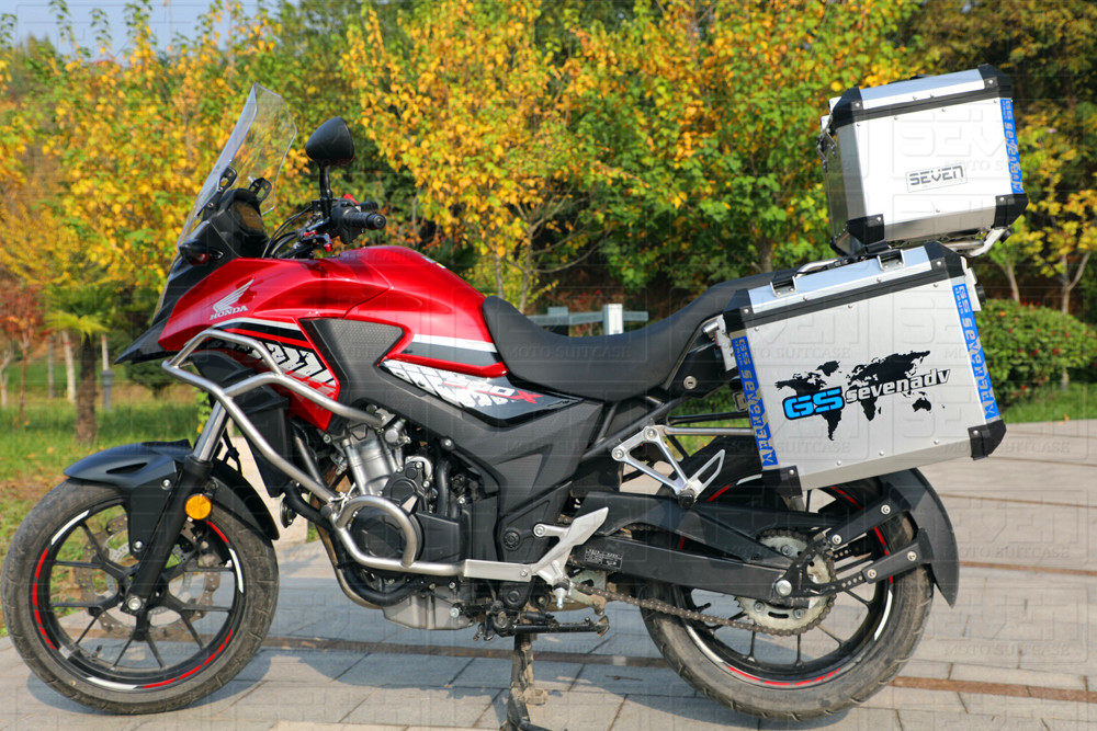 Seven seven side box for Honda CB500X stainless steel bumper CB500X ...