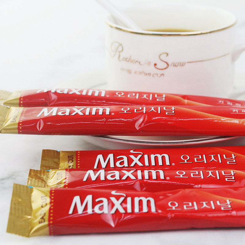 [USD 27.74] Original imported maxim Maixin coffee from Korea 3-in-1 ...
