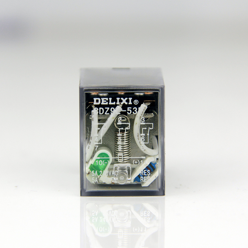 Delixi small intermediate relay CDZ9L-53P HH53PL MY3NJ with lamp 11 feet