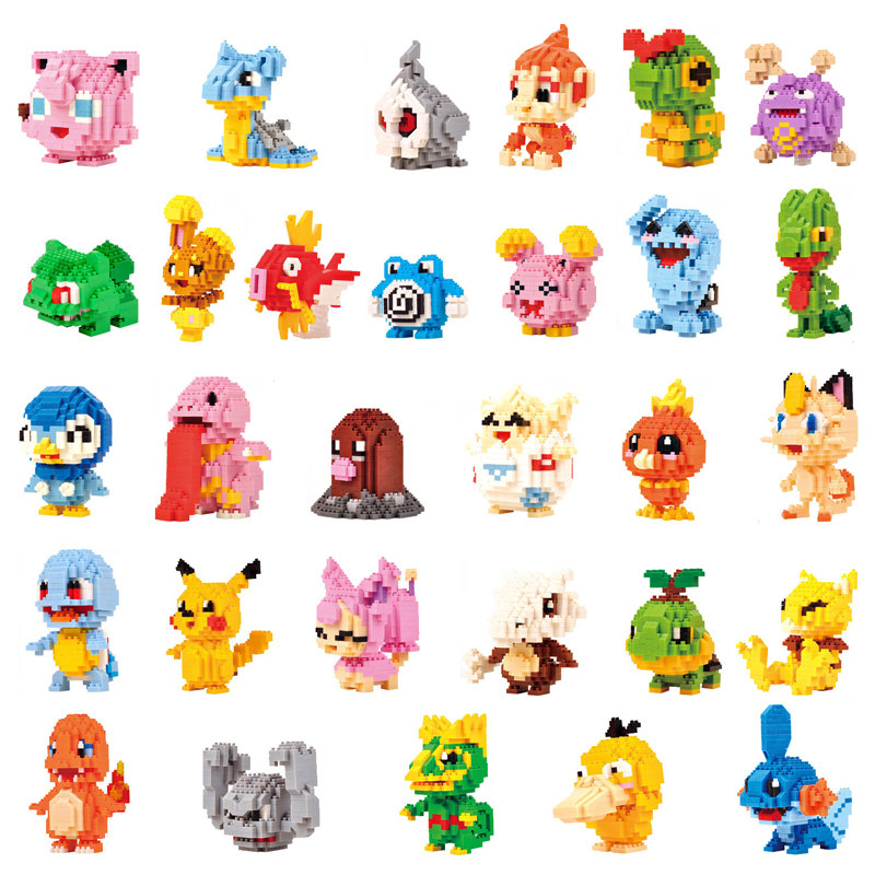 Buy Falling in love with building blocks-Pokemon Pokémon Pikachu-Small ...