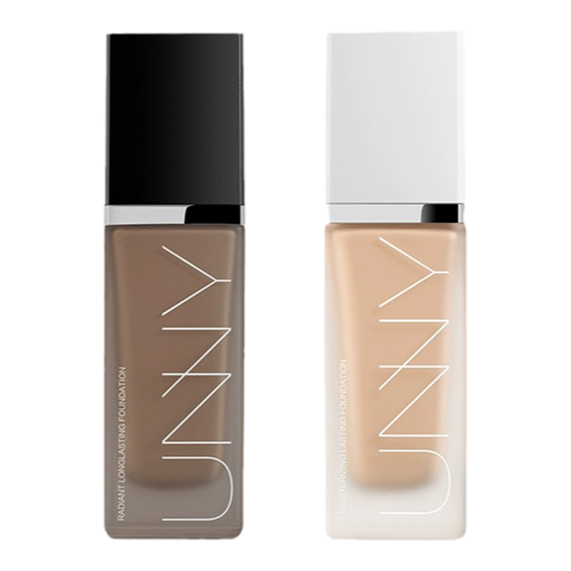 unny粉底液持久不脫妝混油幹皮遮瑕bb霜底妝水潤女正品官方旗艦店