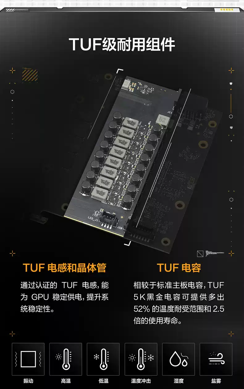【24期免息】華碩RTX5060Ti/5070/5070Ti/5080桌上型電腦遊戲獨立顯示卡