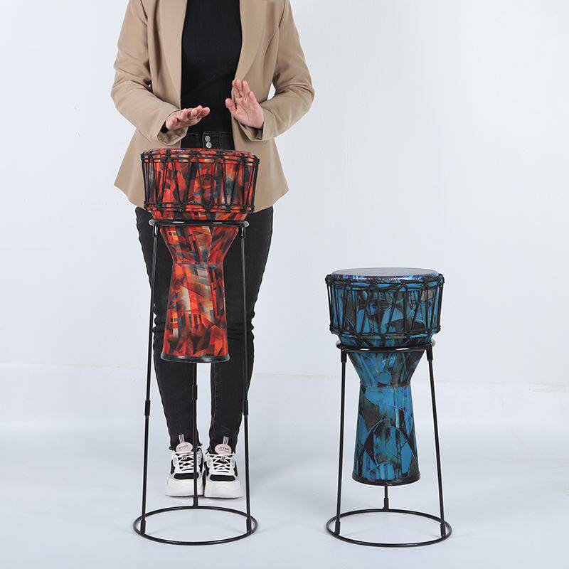 African drum stand - sit or stand! 10-inch 11inch 12inch fully ...